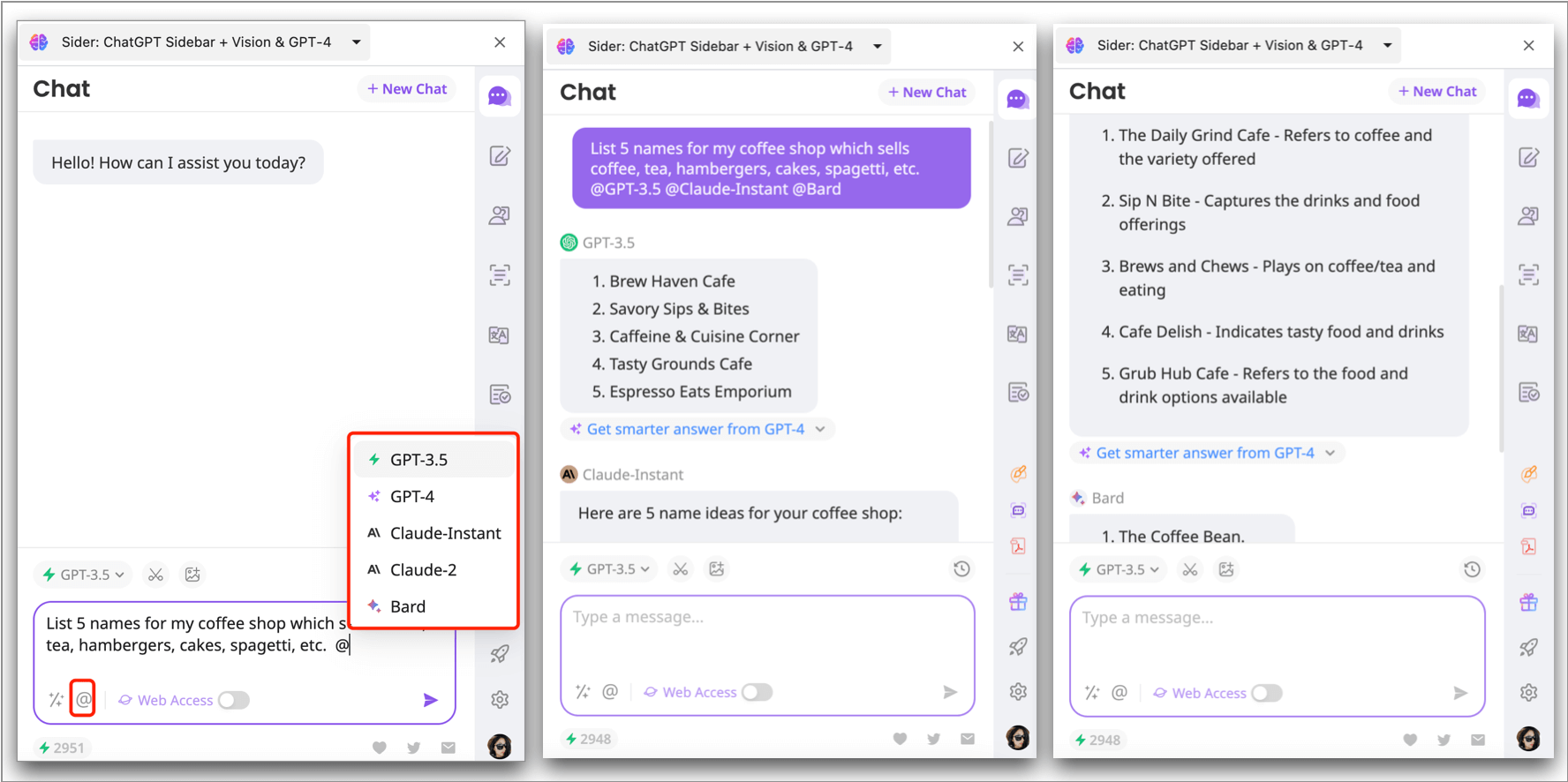 How to Use the AI Chat feature of Sider - Sider